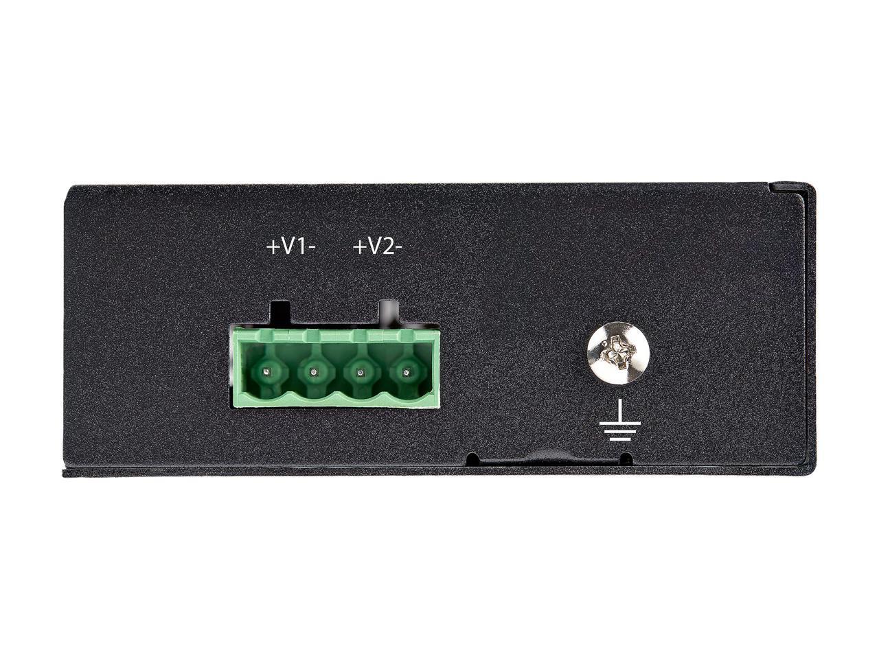 StarTech.com POESLT1G48V Industrial Gigabit PoE Splitter - 90W High ...