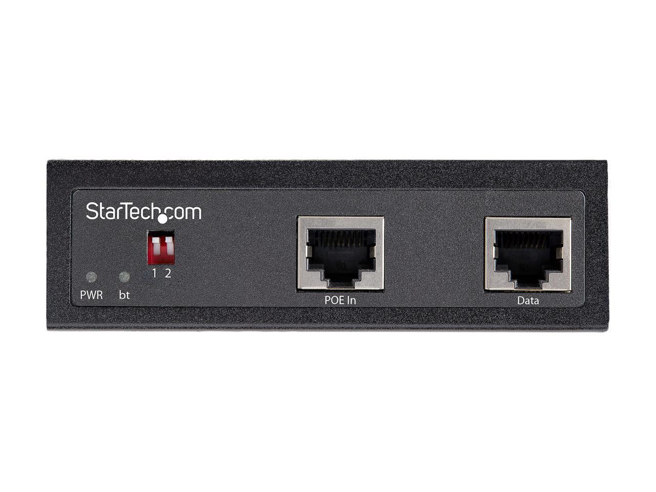 StarTech.com POESLT1G48V Industrial Gigabit PoE Splitter - 90W High ...