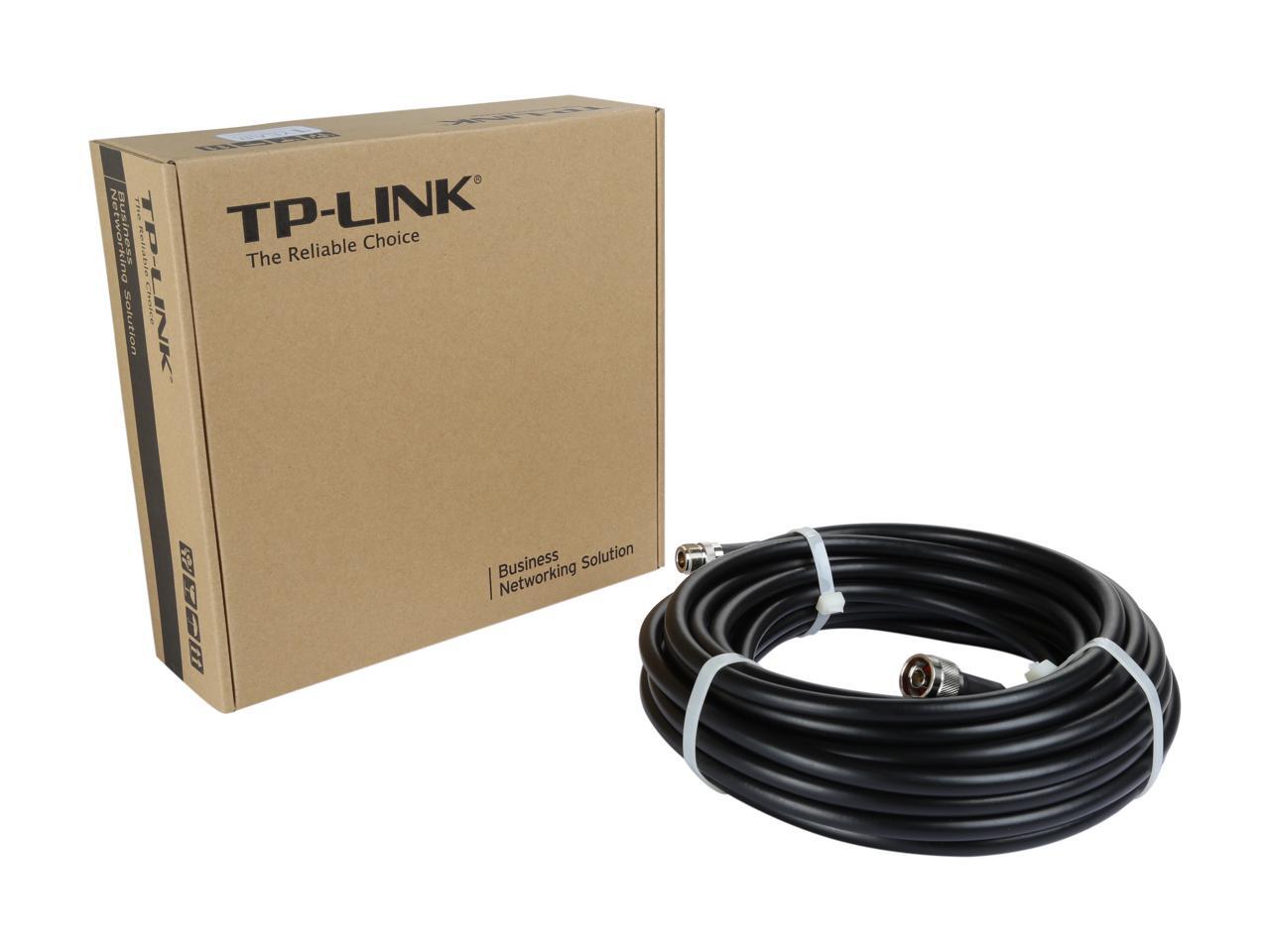 Refurbished: TP-Link TL-ANT24EC12N_Rfb**1.0 12 Meters Low-loss Antenna Extension Cable - Newegg.com