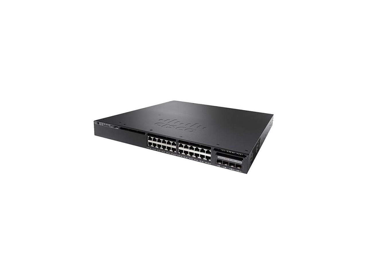 CISCO Catalyst 3650 WS-C3650-24PD-L Ethernet Switch (1U) - Newegg.com