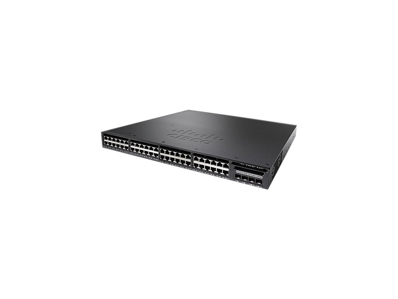 CISCO WS-C3650-48TS-E Layer 3 Switch - Newegg.com