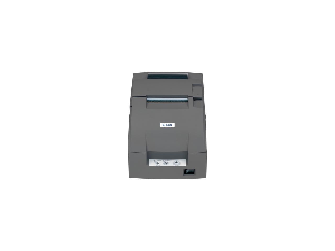 Epson TM-U220B Series Serial Impact Dot Matrix Printer - Dark Gray ...