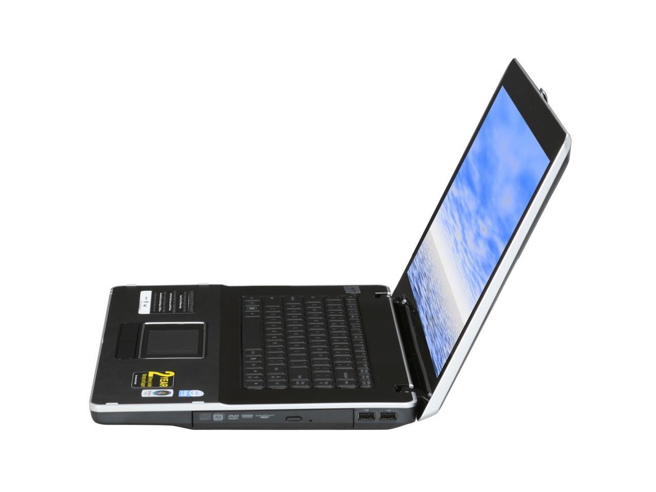 Gateway Laptop Intel Pentium T3200 3GB Memory 320GB HDD Intel GMA 4500M ...