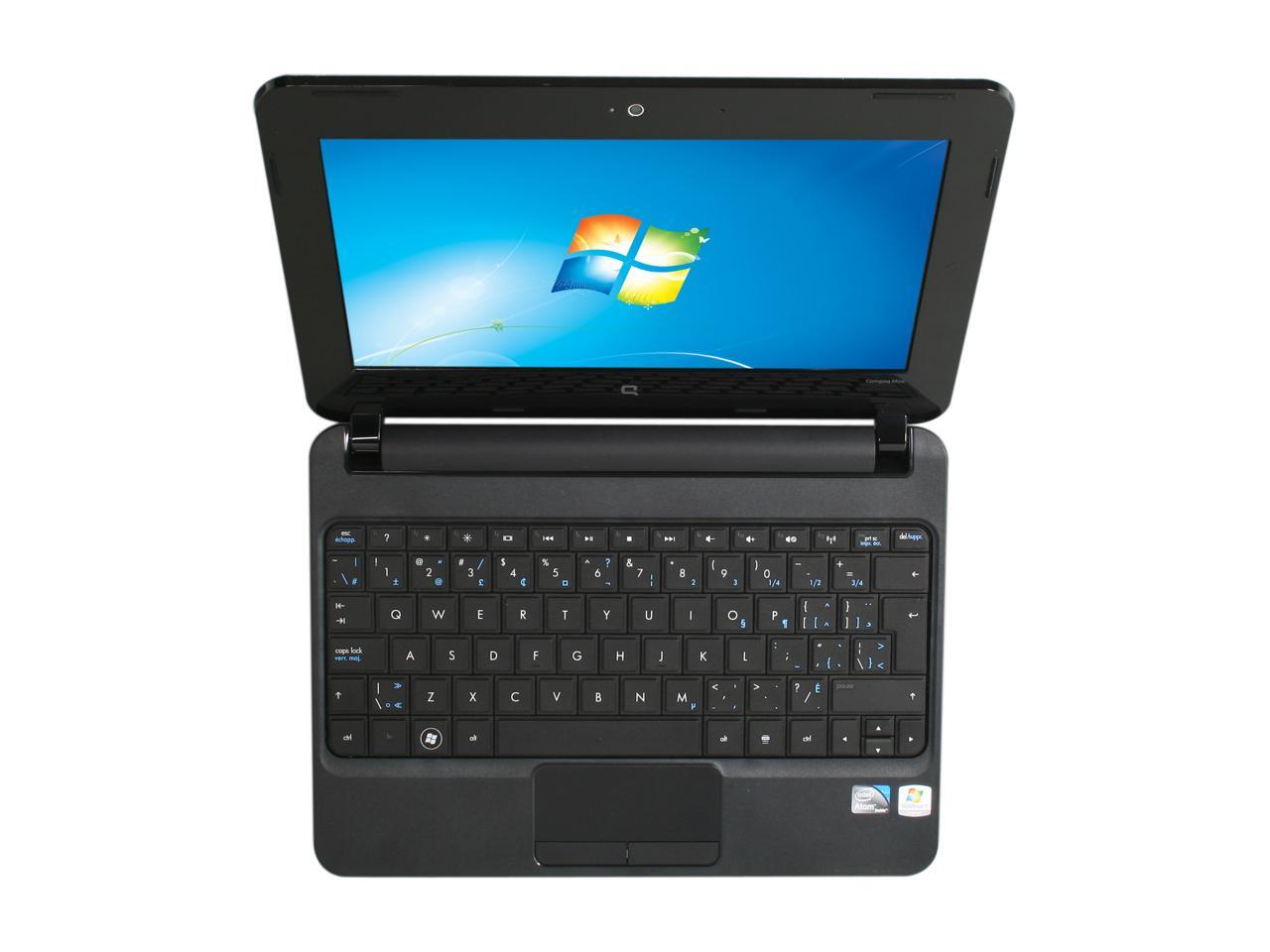 Refurbished: COMPAQ Mini CQ10-450CA Black 10.1" WSVGA Netbook - Newegg.com
