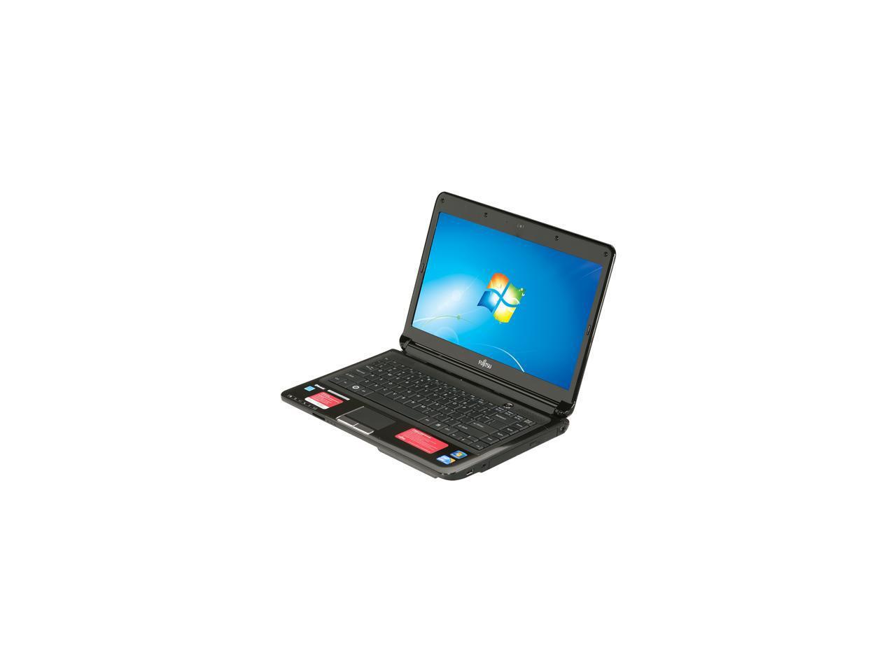 Fujitsu Laptop LifeBook Intel Core i3-350M 4GB Memory 500GB HDD Intel ...