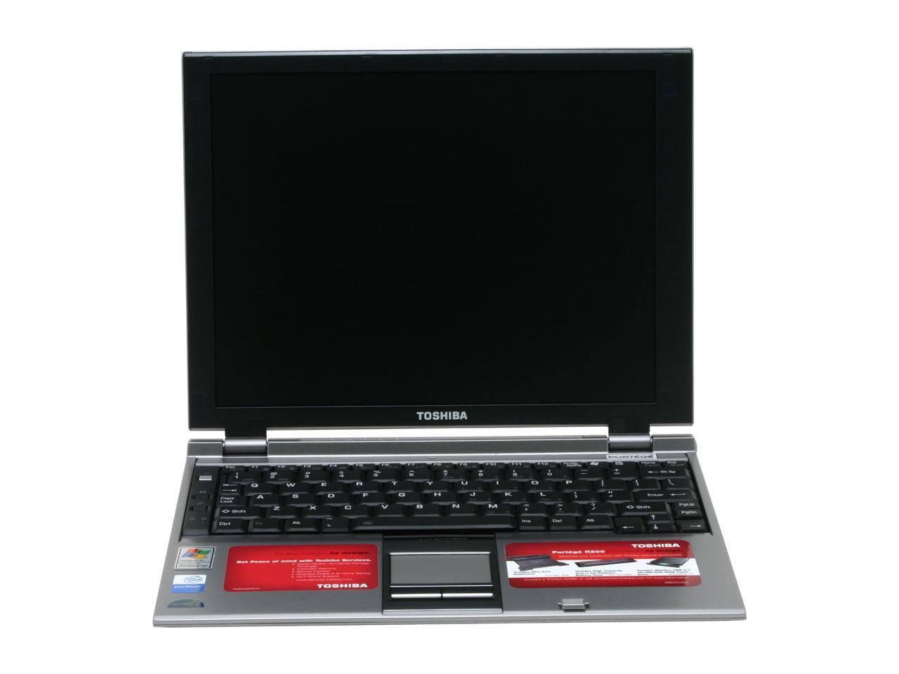TOSHIBA Laptop Portege Intel Pentium M ULV 753 512MB Memory 60GB HDD ...