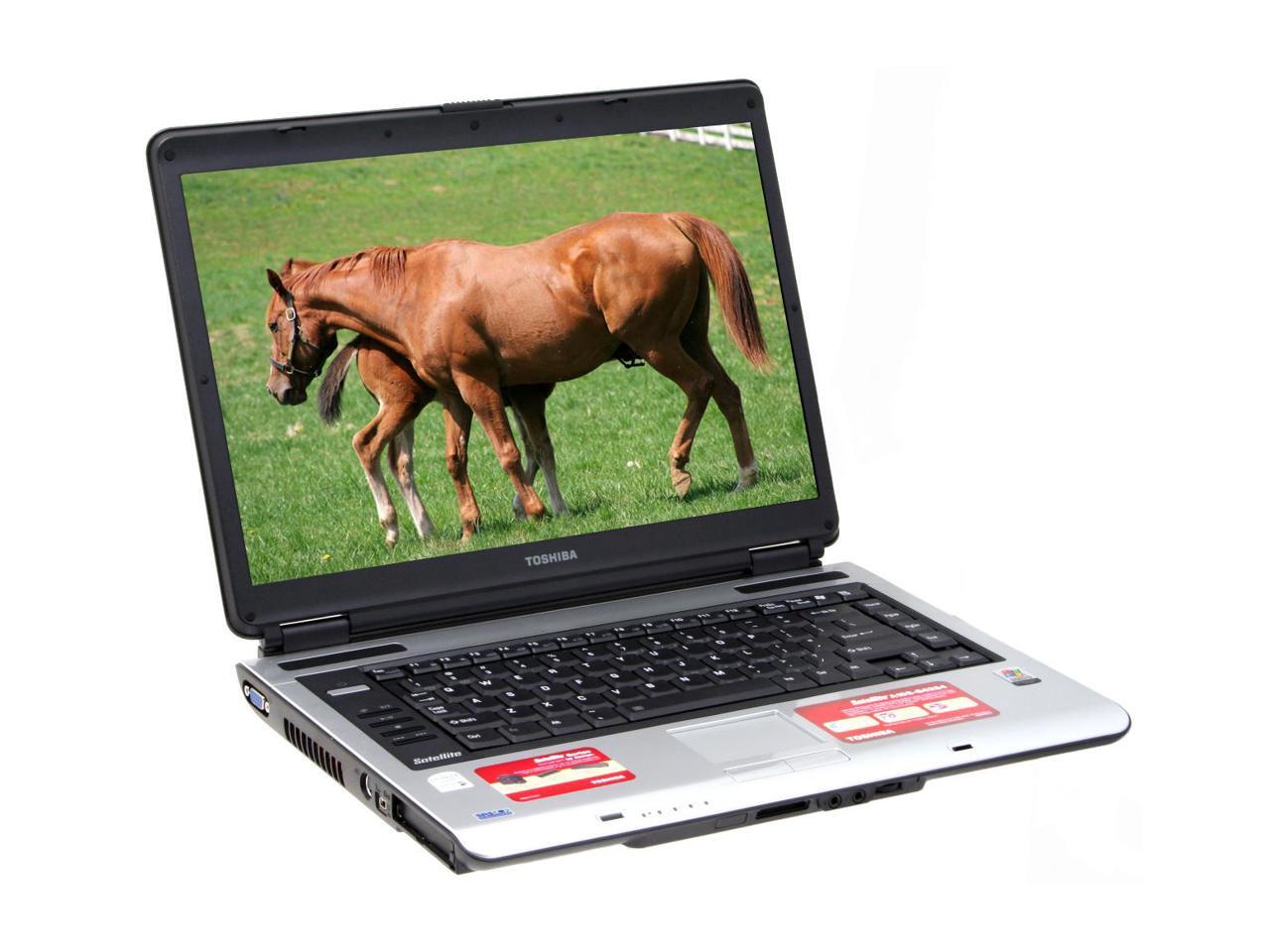 TOSHIBA Laptop Satellite Intel Core 2 Duo T5200 1GB Memory 160GB HDD ...