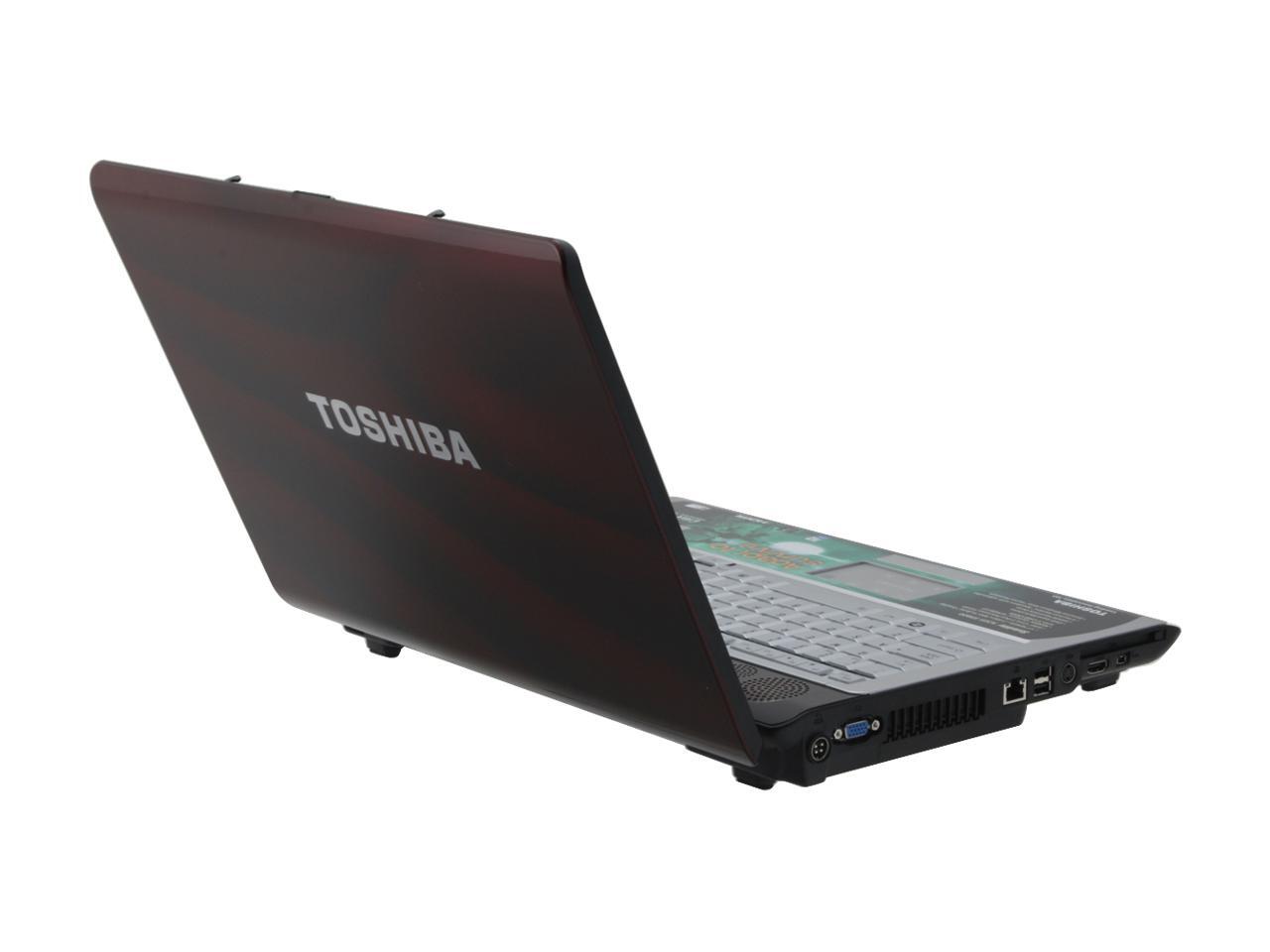 TOSHIBA Laptop Satellite Intel Core 2 Duo T5550 2GB Memory 250GB HDD ...