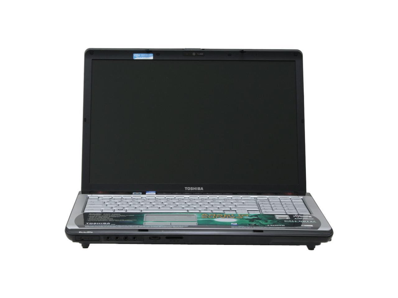 TOSHIBA Laptop Satellite Intel Core 2 Duo T5550 2GB Memory 250GB HDD ...