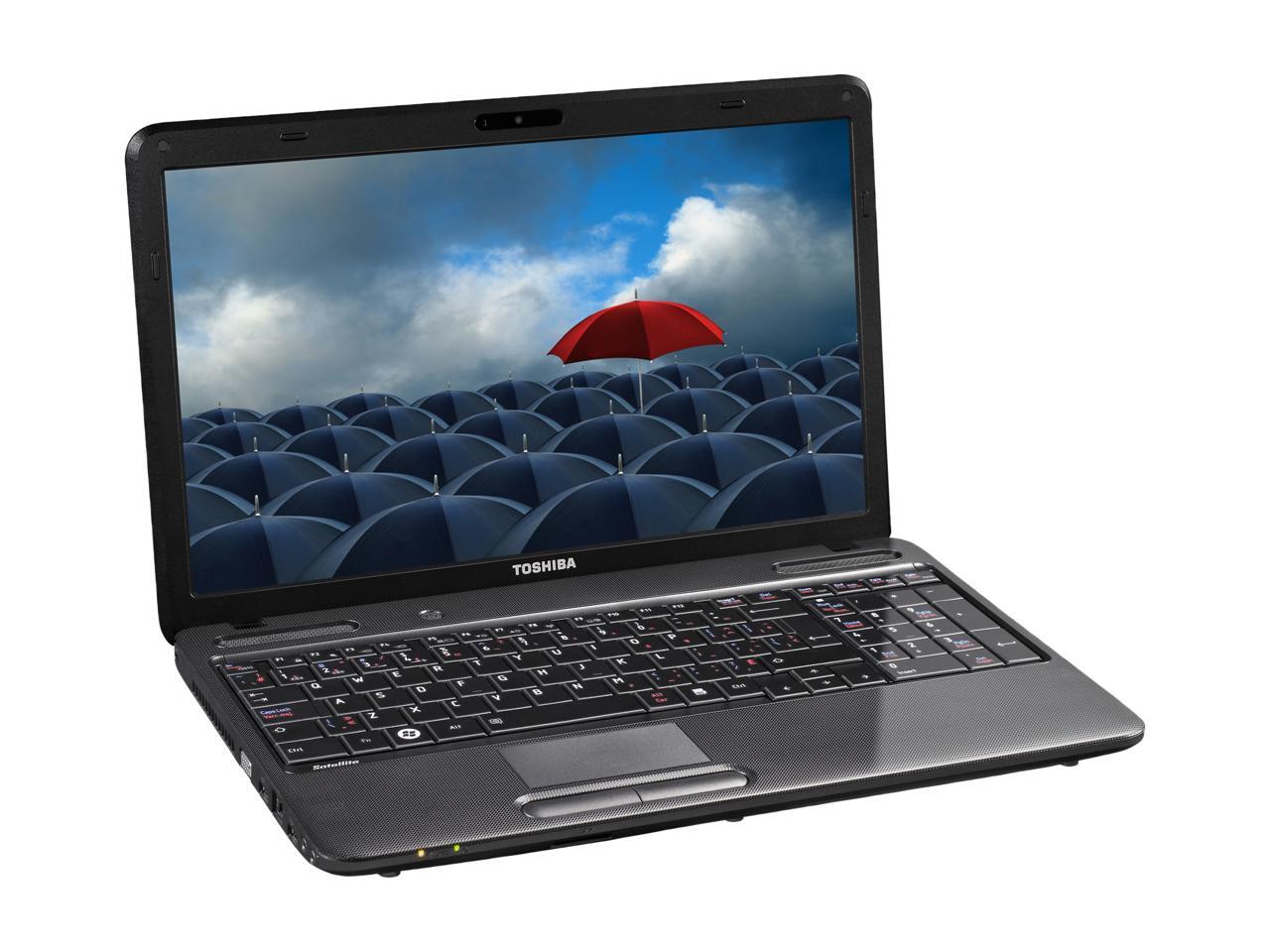 TOSHIBA Laptop Satellite Intel Pentium T4500 4GB Memory 320GB HDD Intel ...