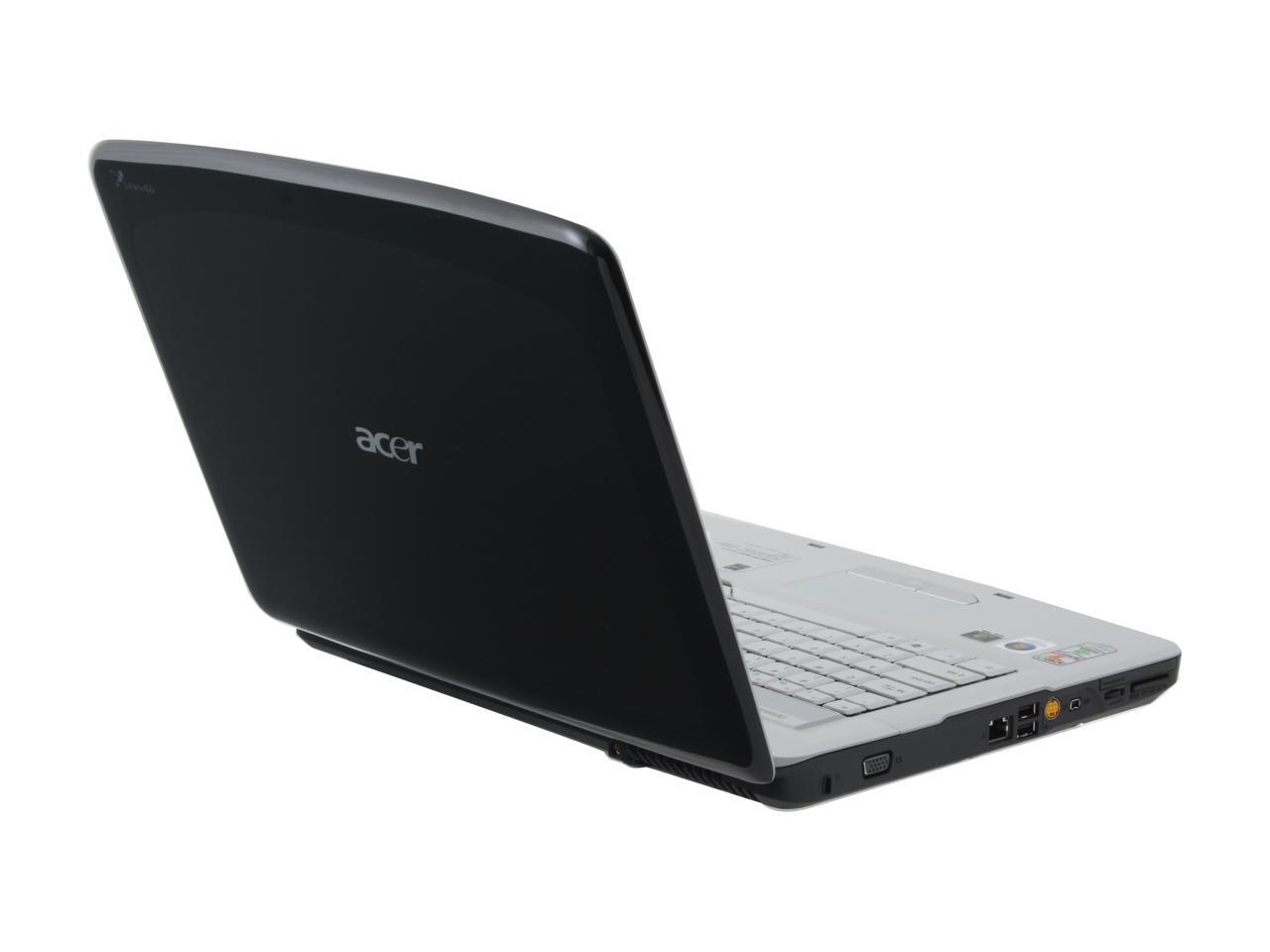 Acer Laptop Aspire AMD Turion 64 X2 TL-60 2GB Memory 250GB HDD NVIDIA ...