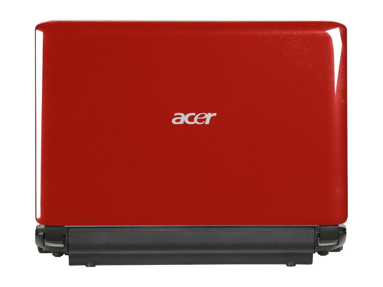 Acer Aspire One AO532h-2309 Garnet Red 10.1" WSVGA Netbook - Newegg.com
