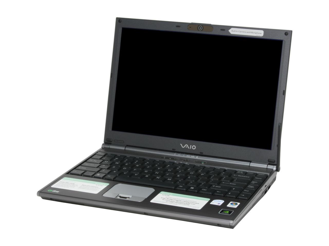 SONY Laptop VAIO SZ Series Intel Core 2 Duo T7200 2GB Memory 160GB HDD ...