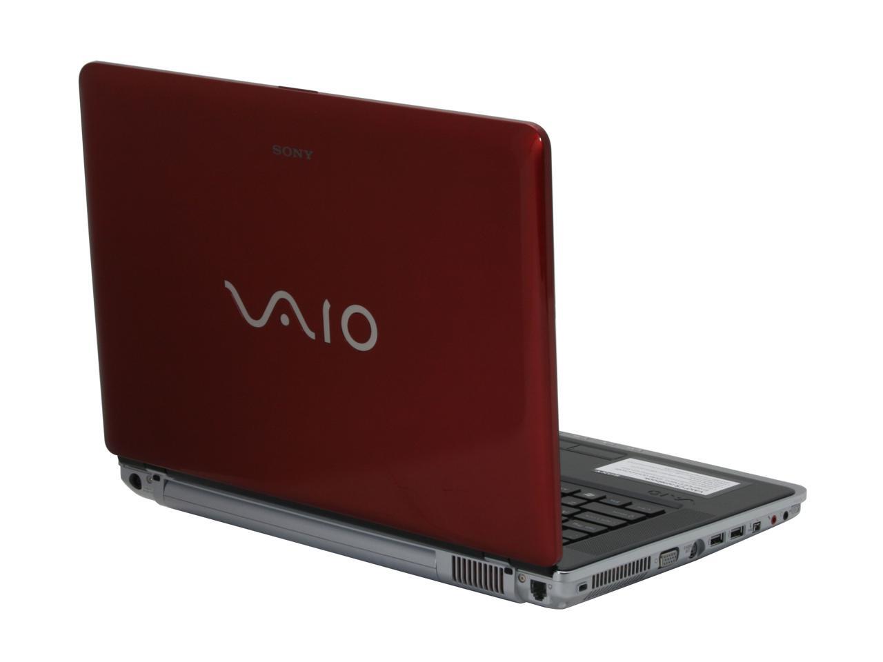 SONY Laptop VAIO CR Series Intel Core 2 Duo T7250 2GB Memory 200GB HDD ...