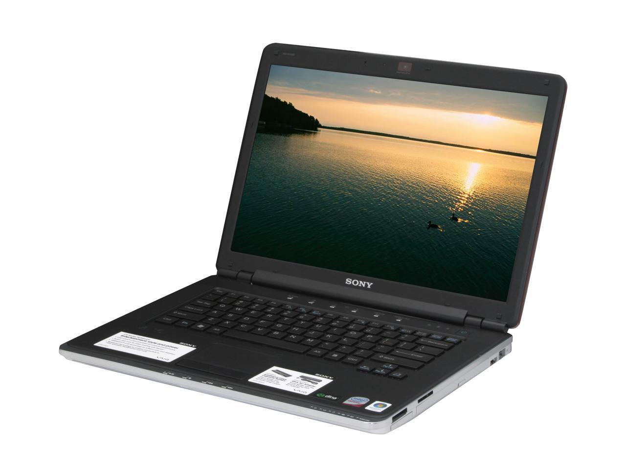 SONY Laptop VAIO CR Series Intel Core 2 Duo T7250 2GB Memory 250GB HDD ...