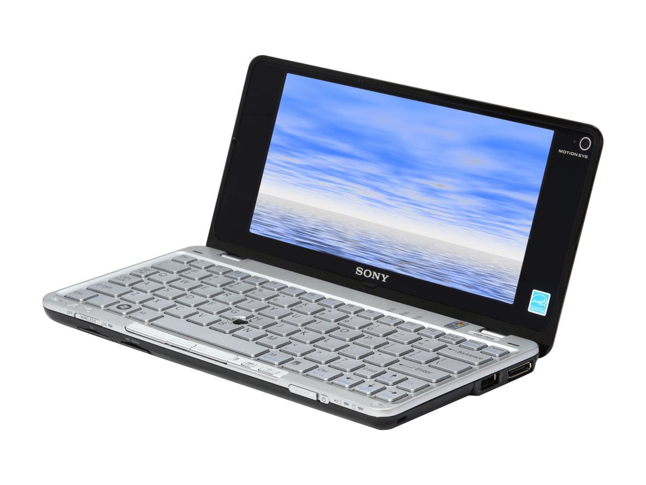 SONY VAIO P Series VGN-P610/Q Onyx Black 8" Netbook - Newegg.com