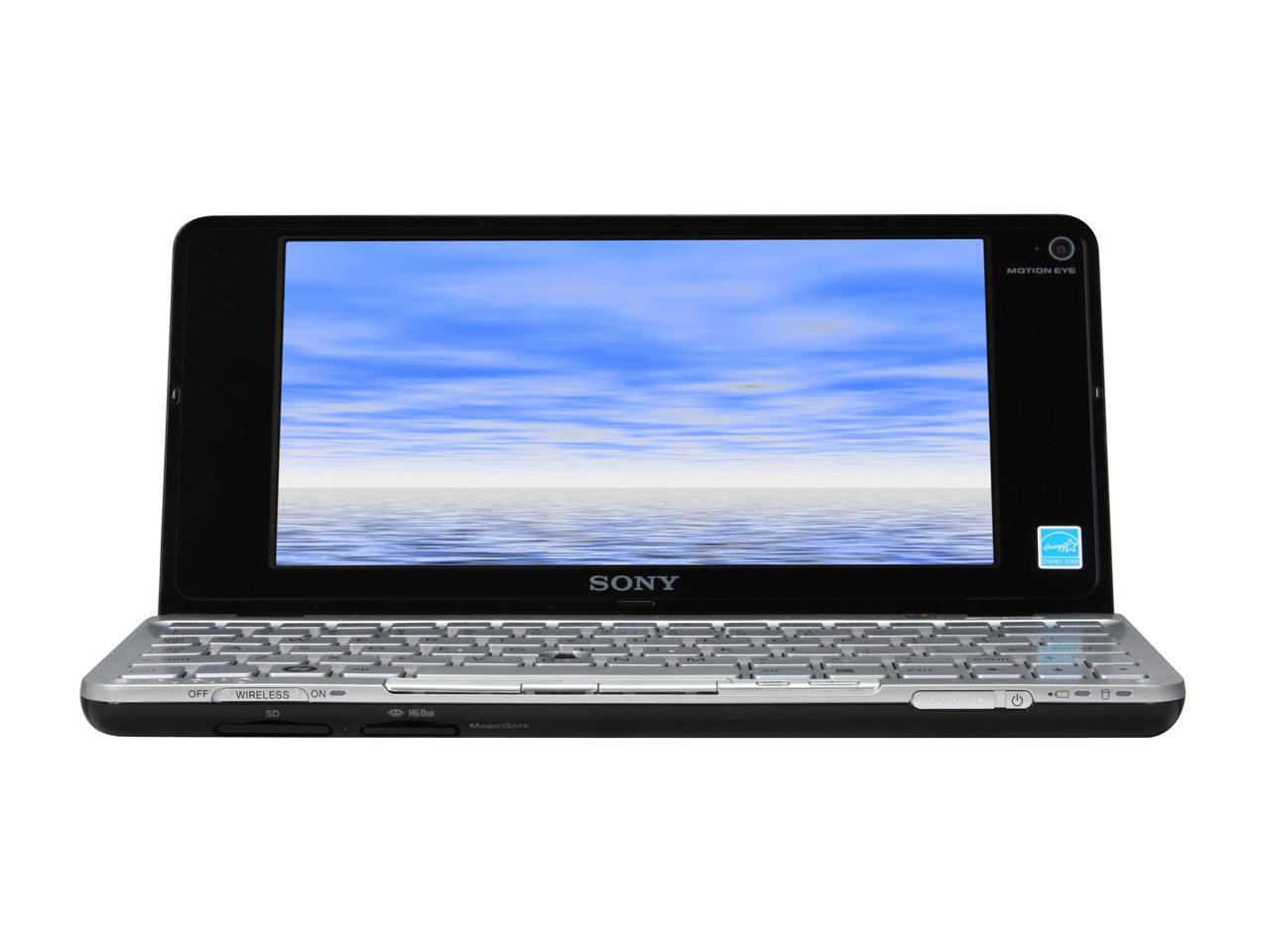 SONY VAIO P Series VGN-P610/Q Onyx Black 8" Netbook - Newegg.com