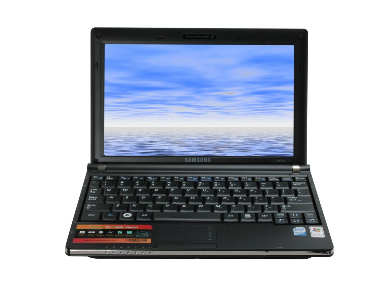SAMSUNG NP-NC10-KA03US Black 10.2" WSVGA Netbook - Newegg.com