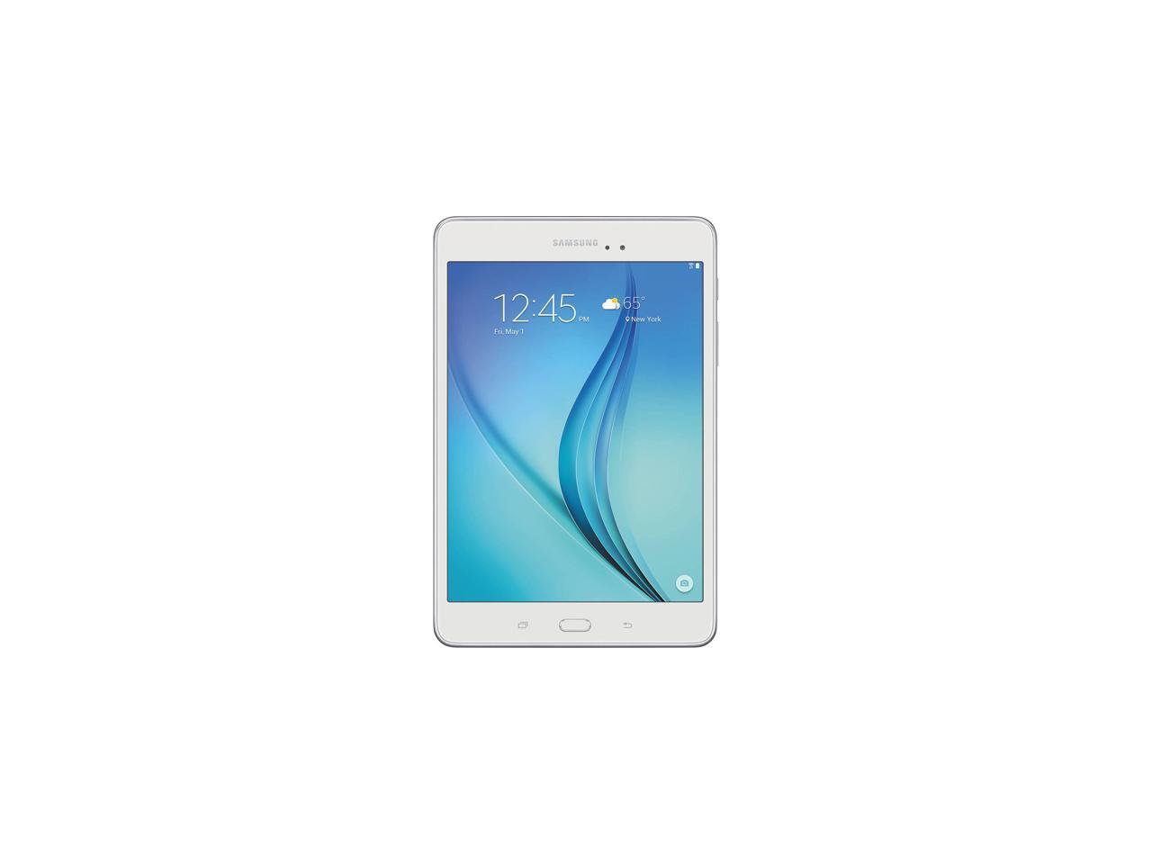SAMSUNG Galaxy Tab A SM-P555M-WHT 16GB Flash Storage 9.7" Tablet PC ...