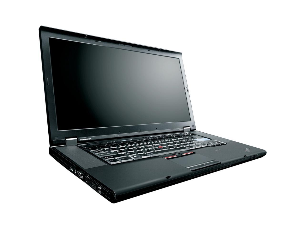 ThinkPad Laptop T Series Intel Core i5-560M 2GB Memory 320GB HDD Intel ...