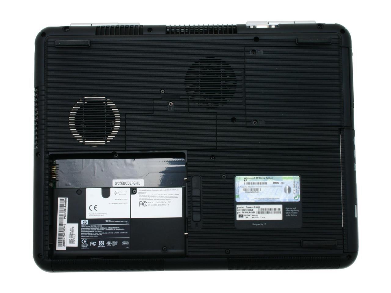 COMPAQ Laptop Presario AMD Athlon 64 3200+ 1GB Memory 80GB HDD ATI ...