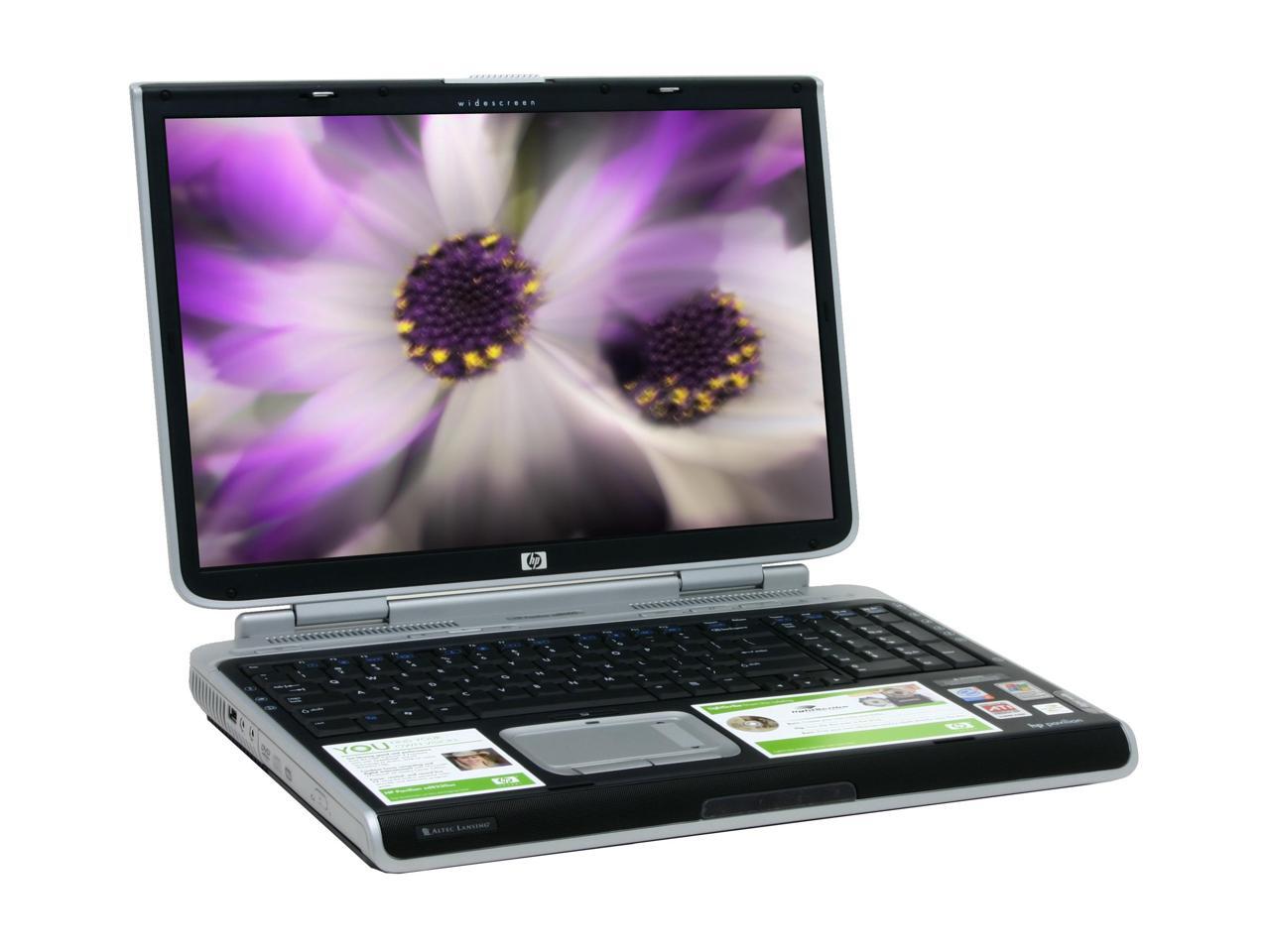 HP Laptop Media Center Intel Pentium 4 650 1GB Memory 100GB HDD ATI ...