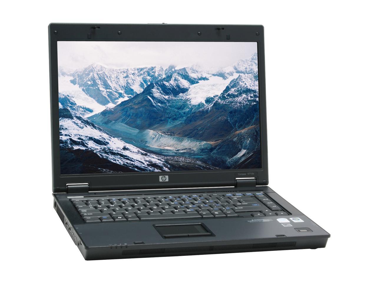 HP Compaq Laptop Intel Core 2 Duo T7300 1GB Memory 160GB HDD Intel GMA ...