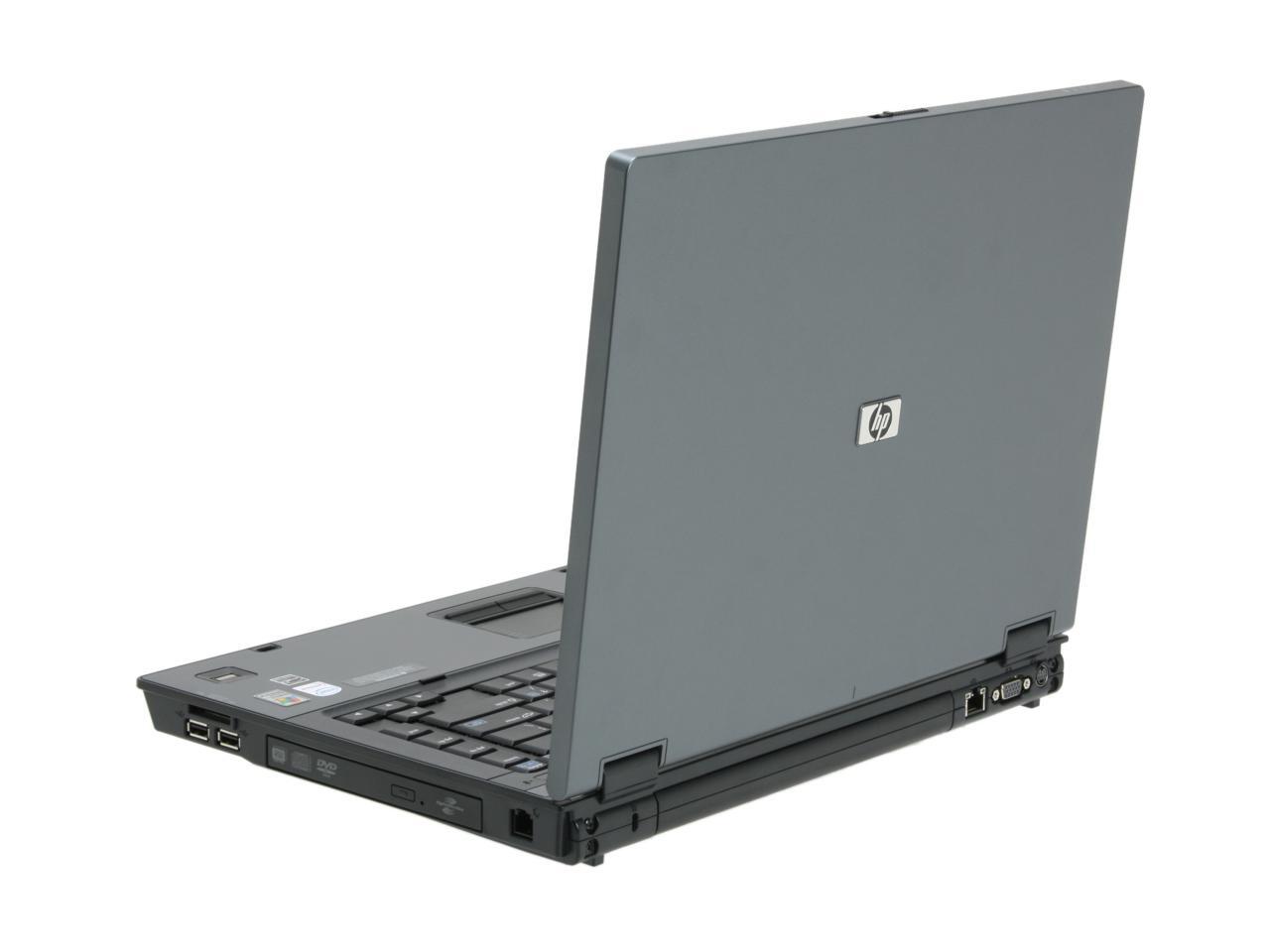 HP Compaq Laptop Intel Core 2 Duo T7100 1GB Memory 120GB HDD Intel GMA ...