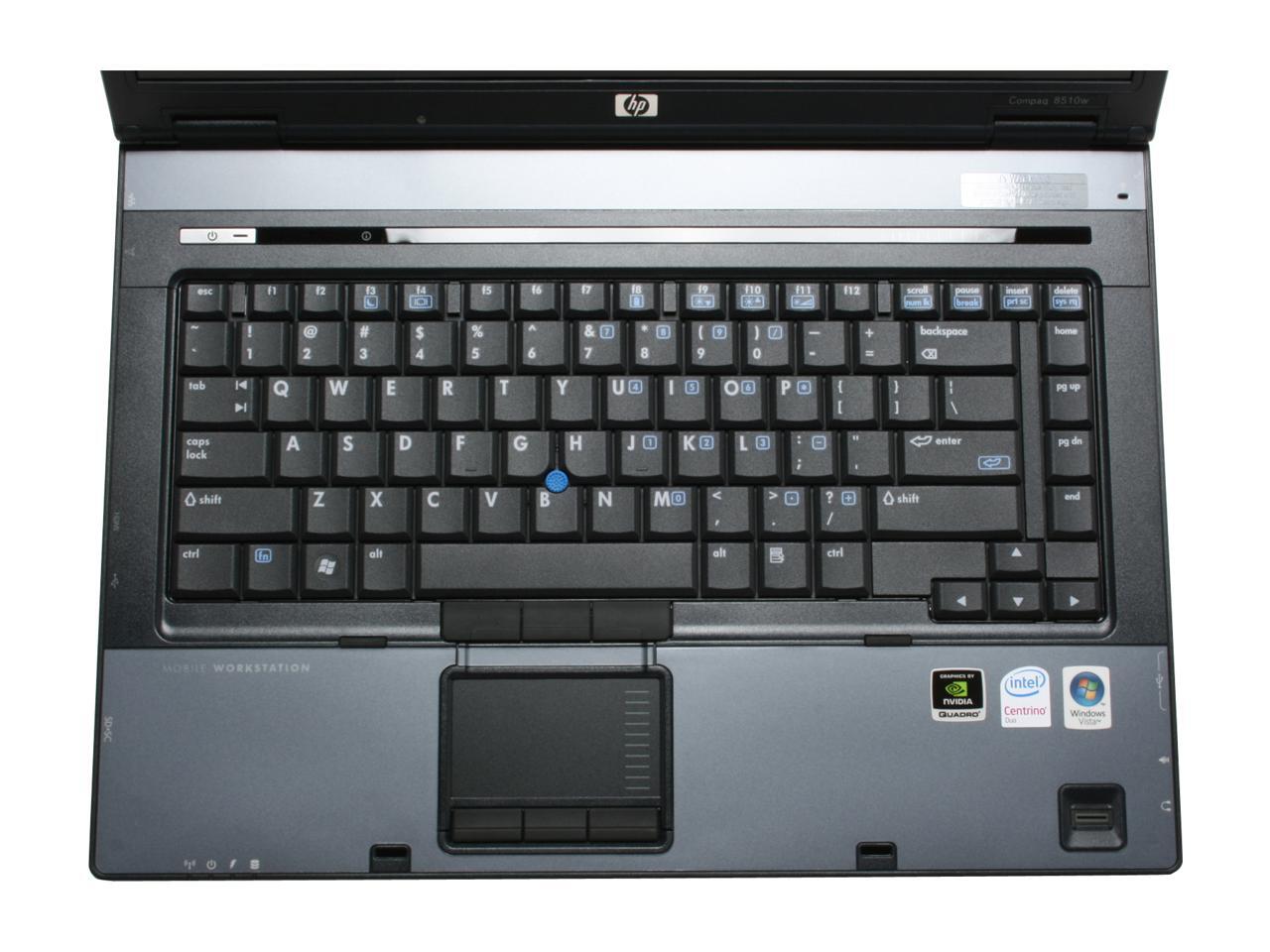 HP Compaq Laptop Intel Core 2 Duo T7300 (2.00GHz) 2GB Memory 120GB HDD ...
