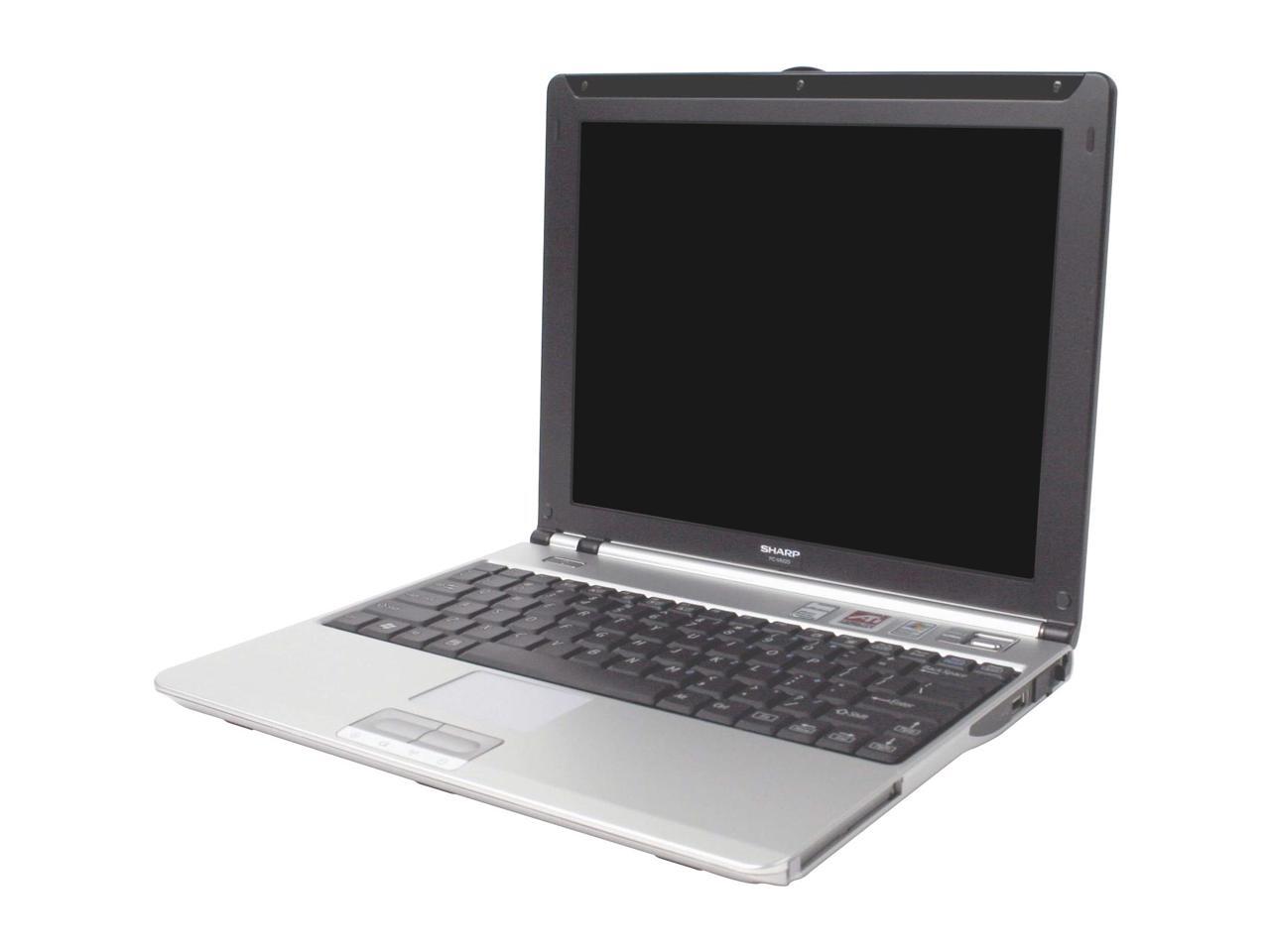 SHARP Laptop Actius Transmeta Efficeon TM8600 1.0GHz 512MB Memory 20GB ...