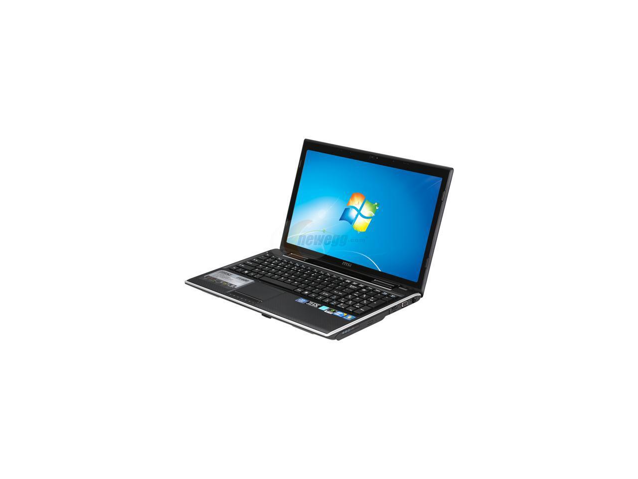 MSI Laptop Intel Core i3 1st Gen 350M (2.26GHz) 4GB Memory 500GB HDD ...