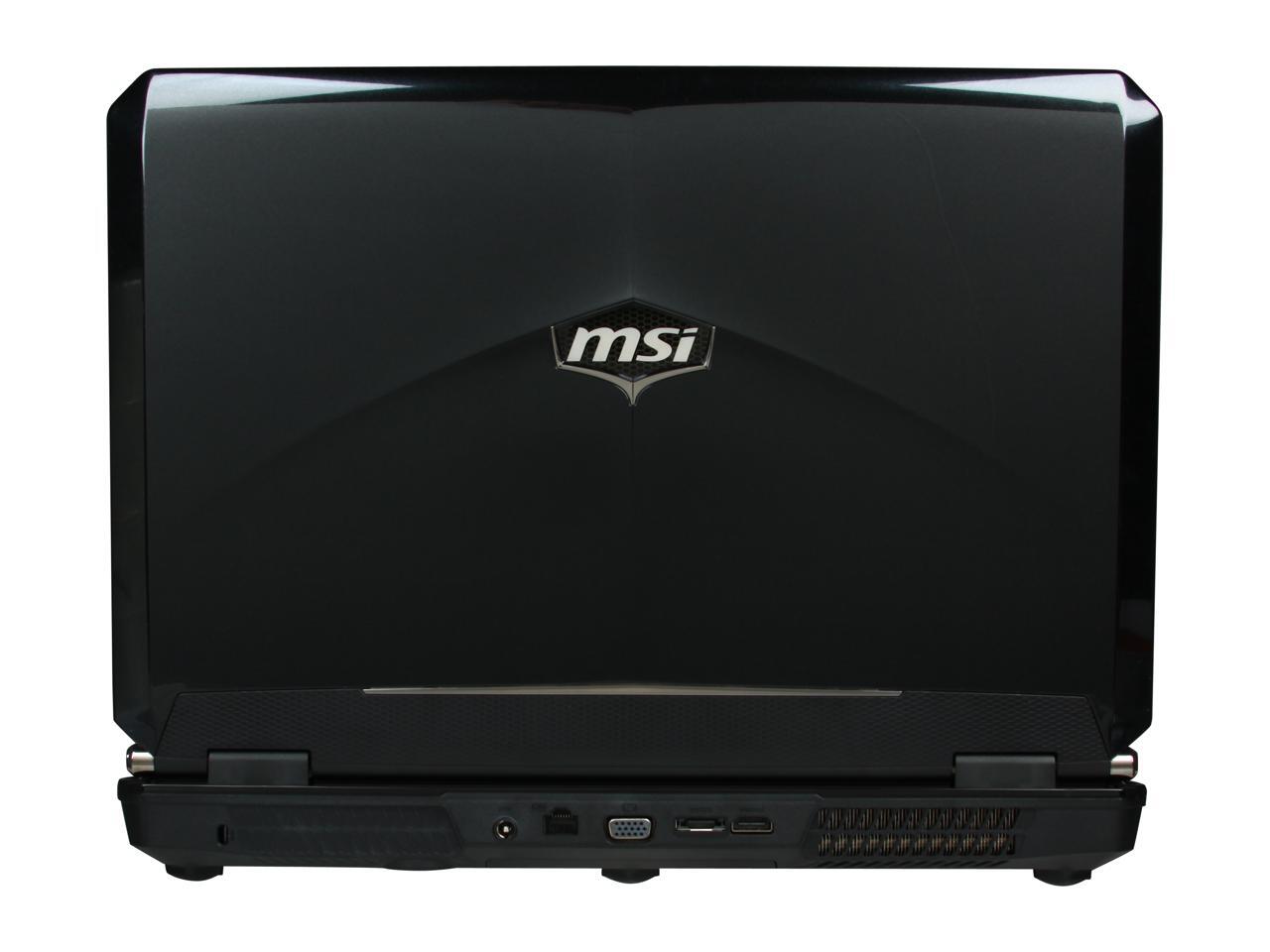 MSI Laptop GT Series Intel Core i7 2nd Gen 2670QM (2.20GHz) 12GB Memory ...