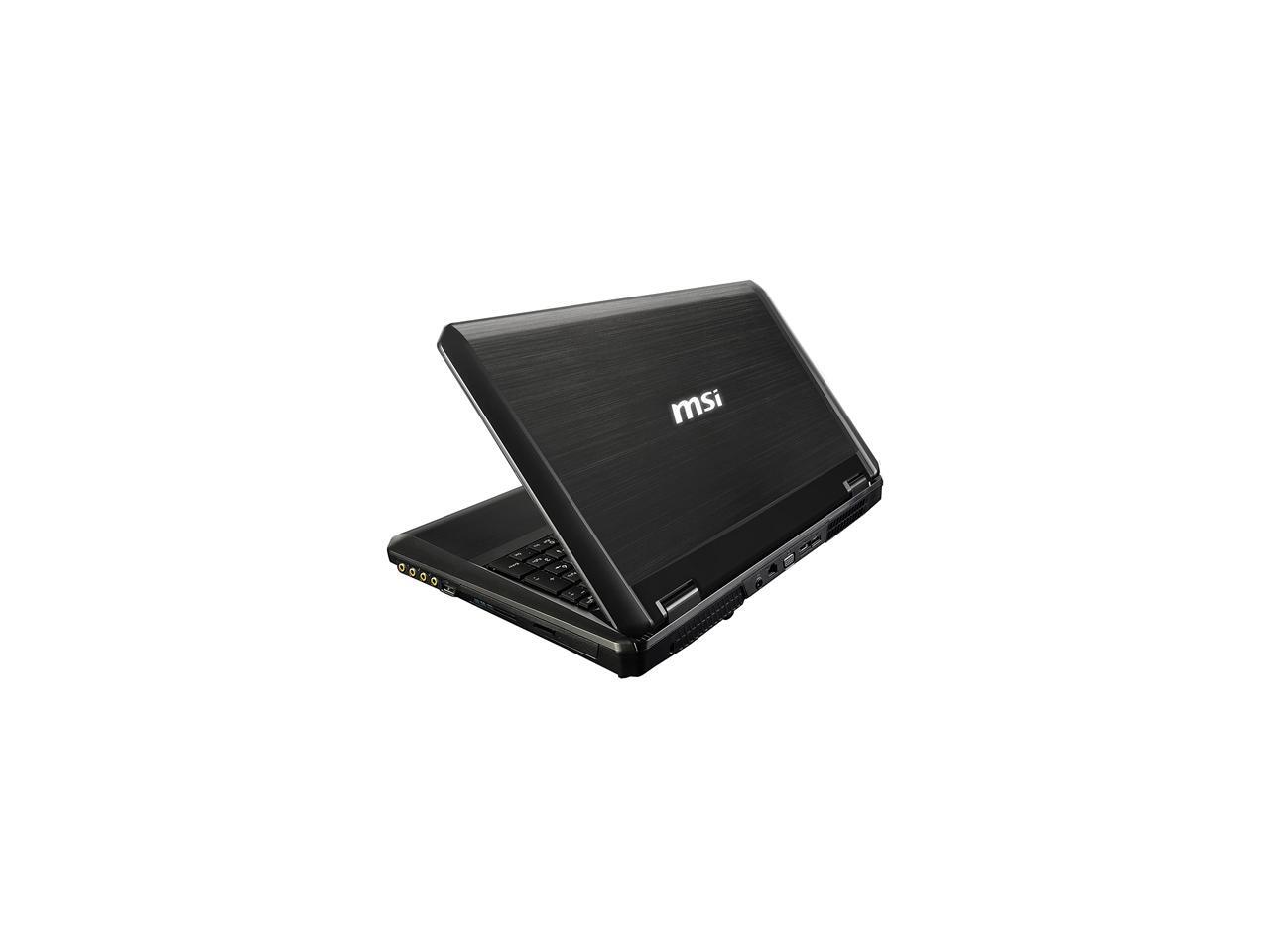 MSI Laptop GT Series Intel Core i7 3rd Gen 3630QM (2.40GHz) 12GB Memory ...