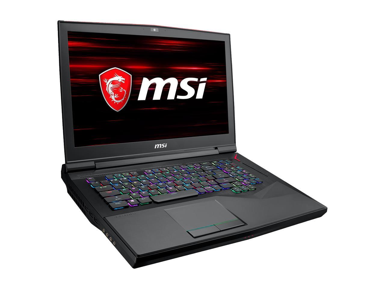 MSI GT Series GT75 TITAN-058 17.3" 120 Hz FHD GTX 1080 8 GB VRAM i7 ...