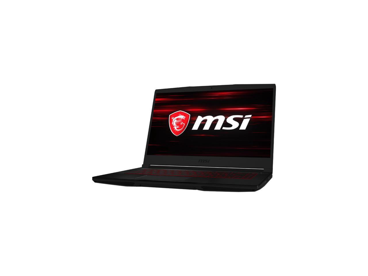 MSI GF63 9SC-060CA Thin Gaming Laptop Intel Core i5-9300H 2.40 GHz 15.6 ...