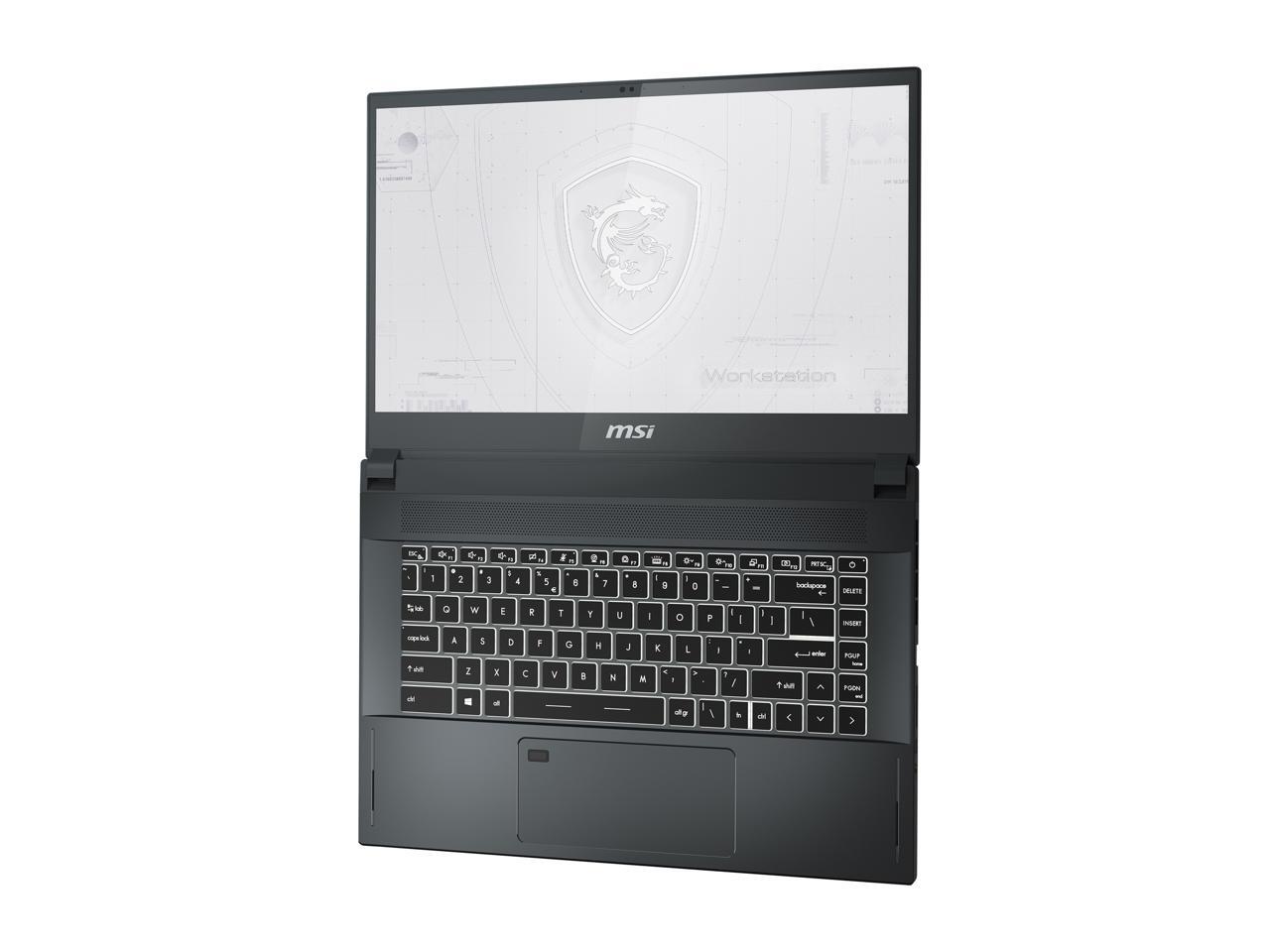 MSI WS Series WS66 11UKT-288CA 15.6" Windows 10 Pro 64-bit Mobile ...