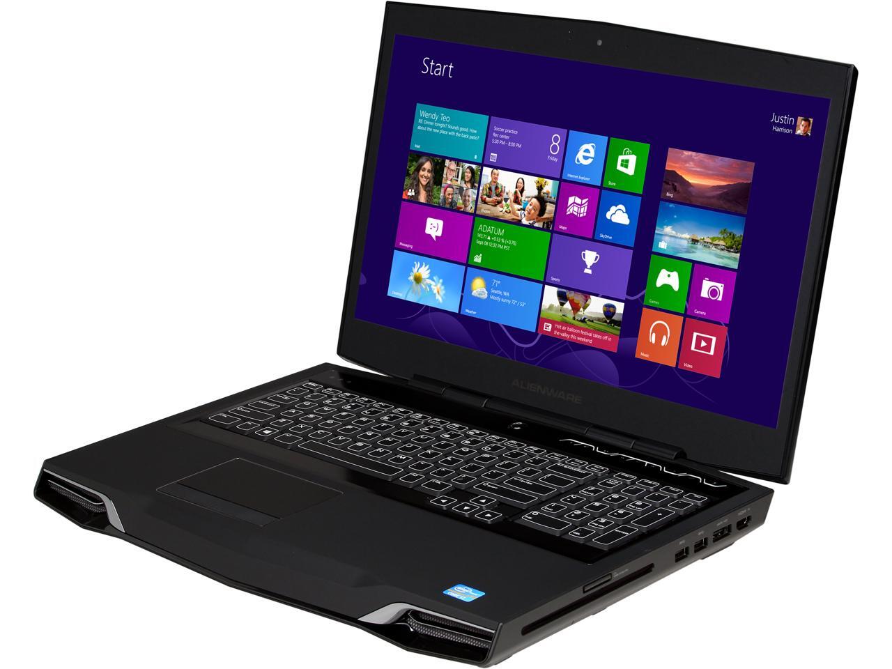 Alienware M17x R4 (AM17xR4-7895BK) Gaming Laptop Intel Core i7-3630QM 2 ...