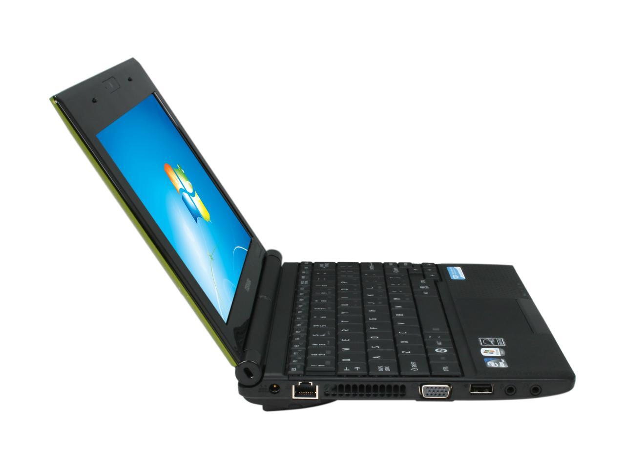 TOSHIBA Mini NB505-N508GN EasyGrip Finish in Lime Green 10.1" WSVGA ...