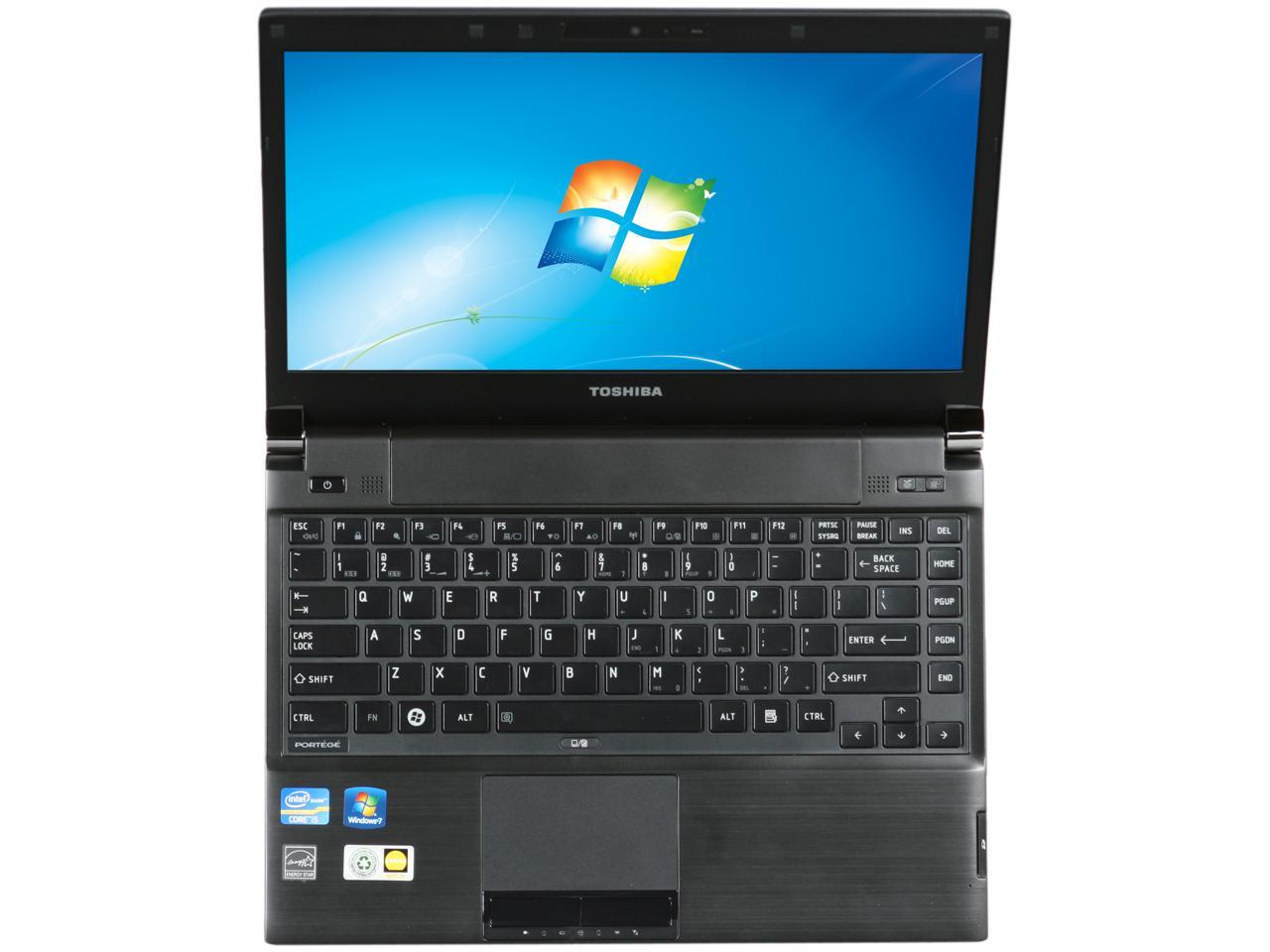 TOSHIBA Laptop Portege Intel Core i5-2410M 4GB Memory 640GB HDD Intel ...
