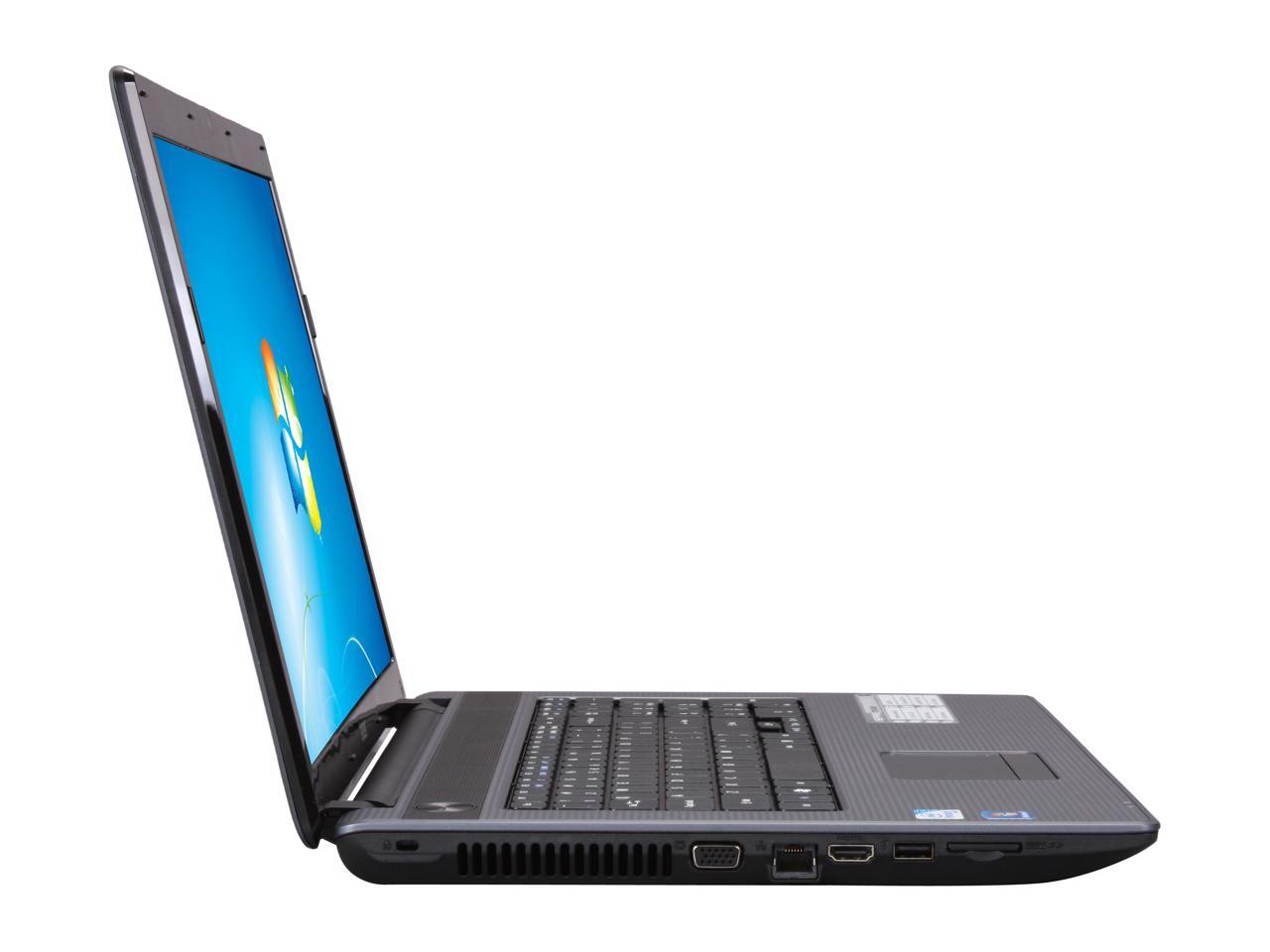 Acer Laptop Aspire Intel Pentium P6200 4GB Memory 320GB HDD Intel HD ...