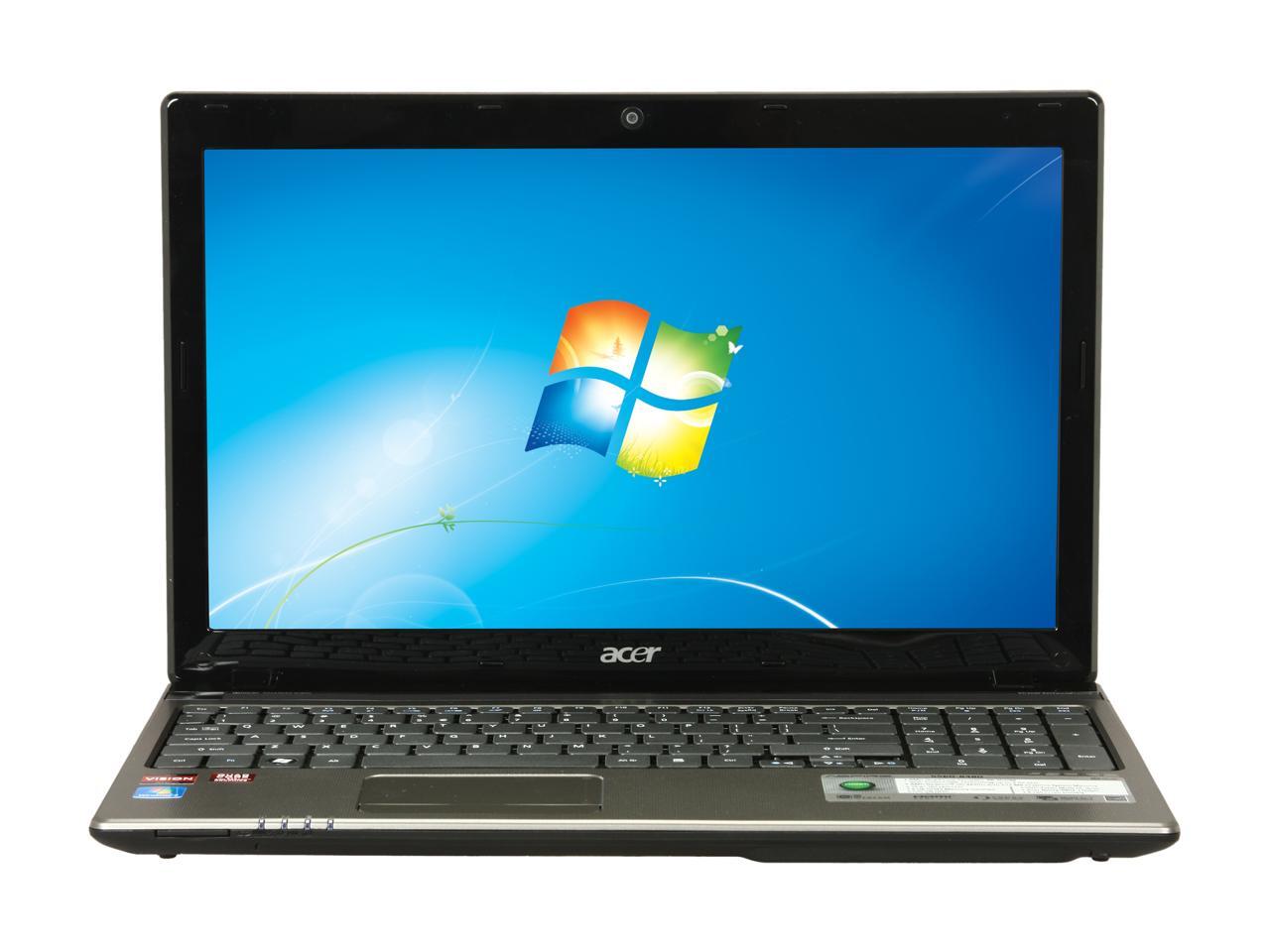 Acer Laptop Aspire AMD A8-3520M 4GB Memory 500GB HDD AMD Radeon HD ...