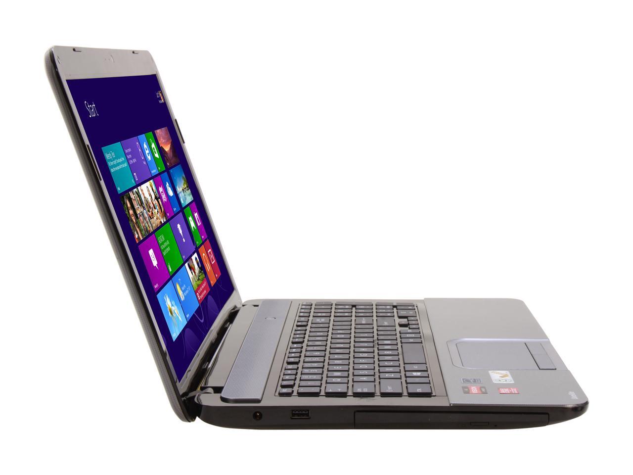 TOSHIBA Laptop Satellite AMD A8-4500M 6GB Memory 640GB HDD AMD Radeon ...