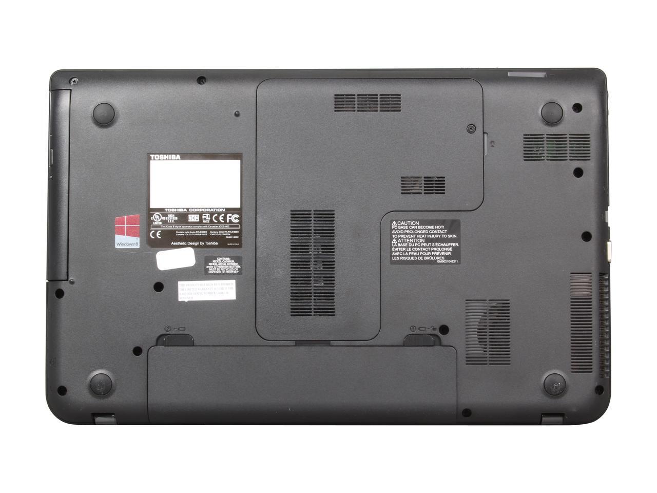 Refurbished: TOSHIBA Laptop Intel Celeron 1005M 4GB Memory 500GB HDD ...