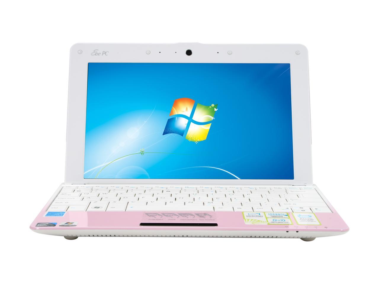 Refurbished: ASUS Eee PC 1005HAB-PIK003S Pink 10.1" Netbook - Newegg.com