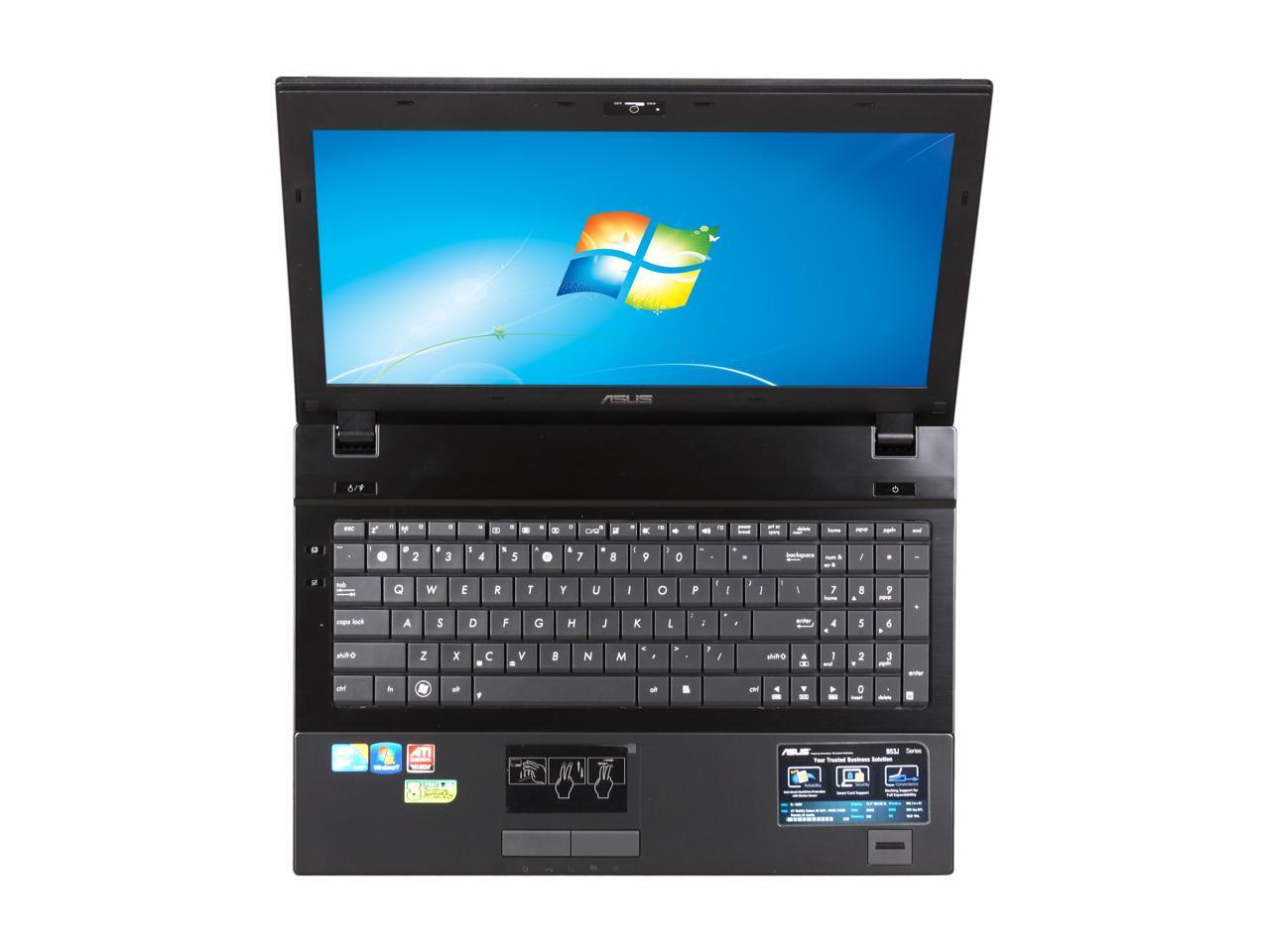 ASUS Laptop B53 Series Intel Core i5-520M 2GB Memory 320GB HDD ATI ...