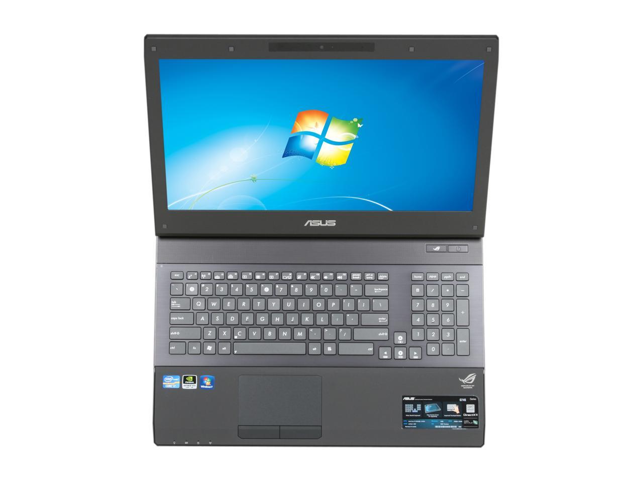 ASUS Laptop G74 Series G74SX-A1 Intel Core i7 2nd Gen - Newegg.com