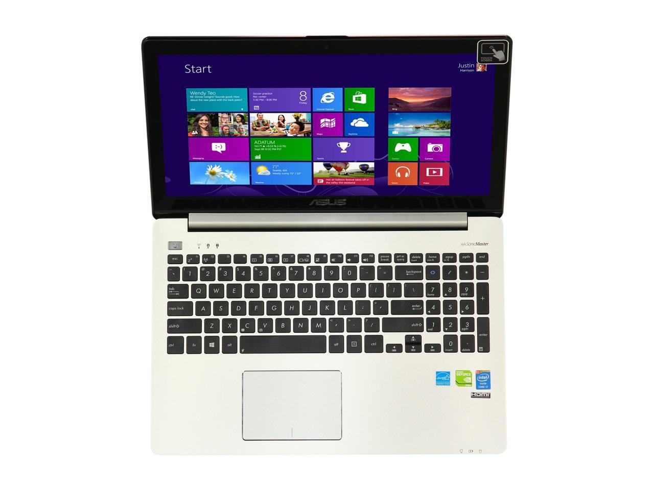 ASUS Laptop Intel Core i7-4500U 8GB Memory 1TB HDD NVIDIA GeForce GT ...