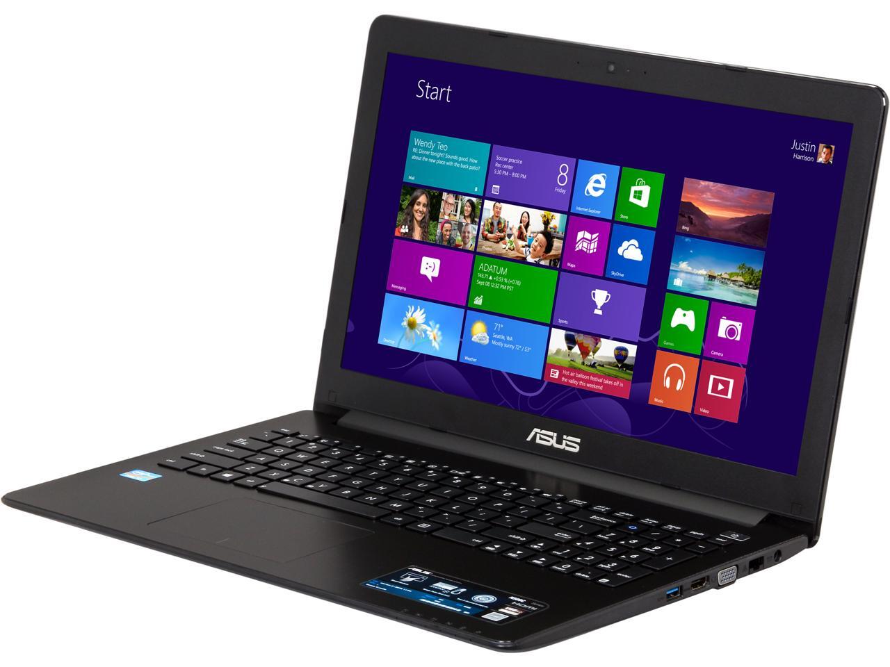 ASUS Laptop Intel Core i3-2365M 4GB Memory 500GB HDD Intel HD Graphics ...