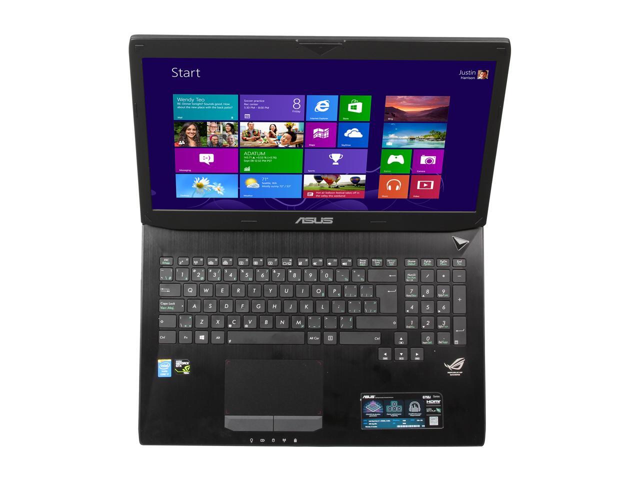 Refurbished: ASUS G750JW-RB71-CB Certified Refurbished Gaming Laptop ...