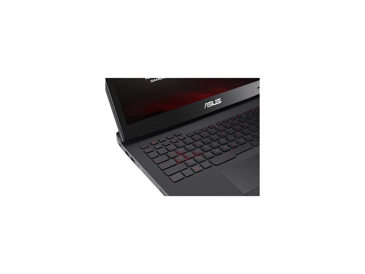 ASUS ROG G751JL-DS71-CA Gaming Laptop Intel Core i7-4720HQ 2.6 GHz 17.3 ...